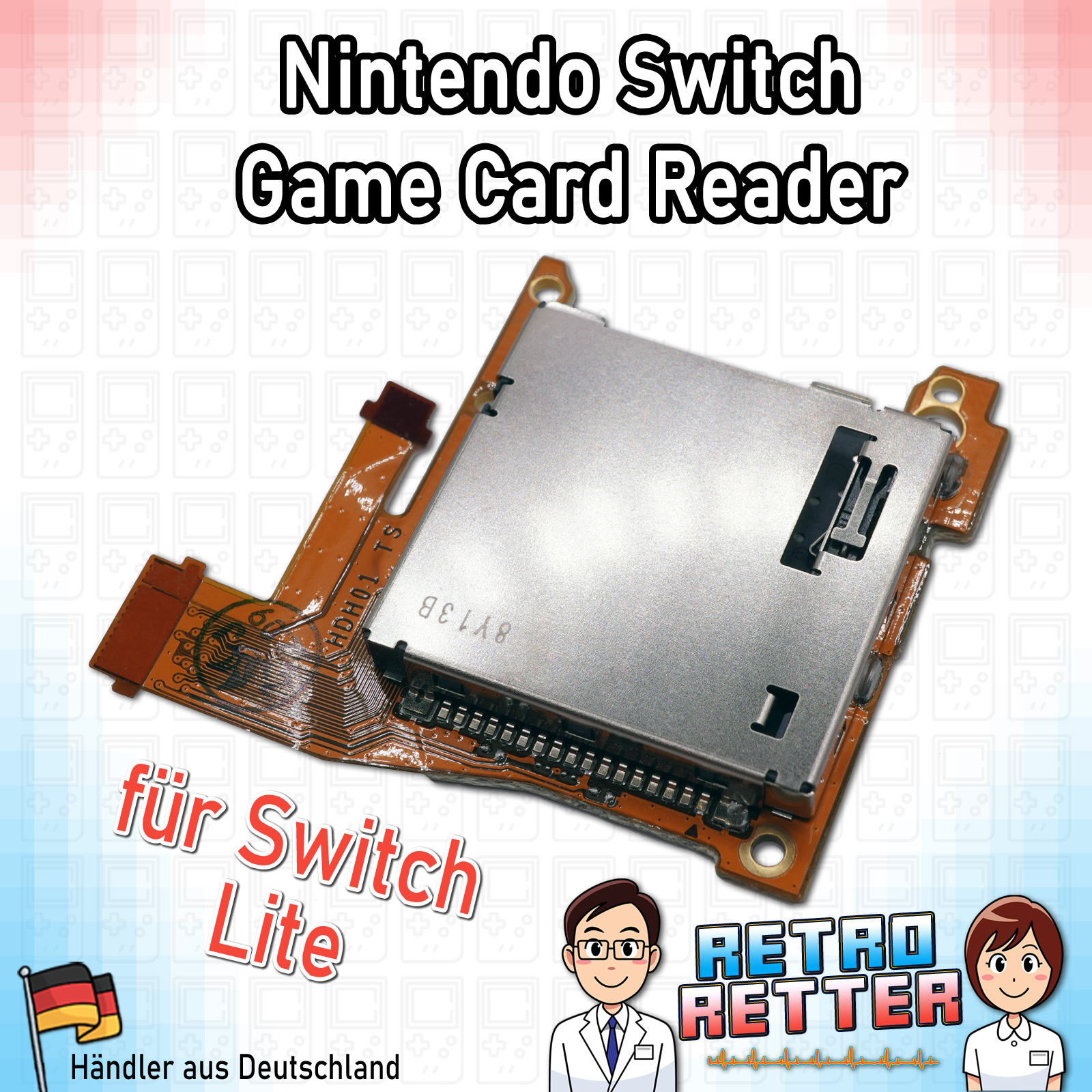 Nintendo Switch (v1/v2) & Lite Game Card Reader - Modul Slot Spiele ...