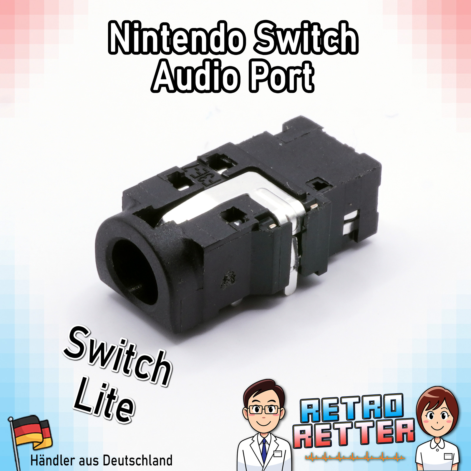 Nintendo Switch Standard & Lite Audio Port - Jack Klinke Kopfhörer ...
